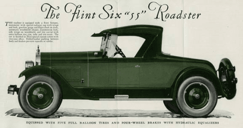 1923-1924 Flint – Durant Motors Automobile Club